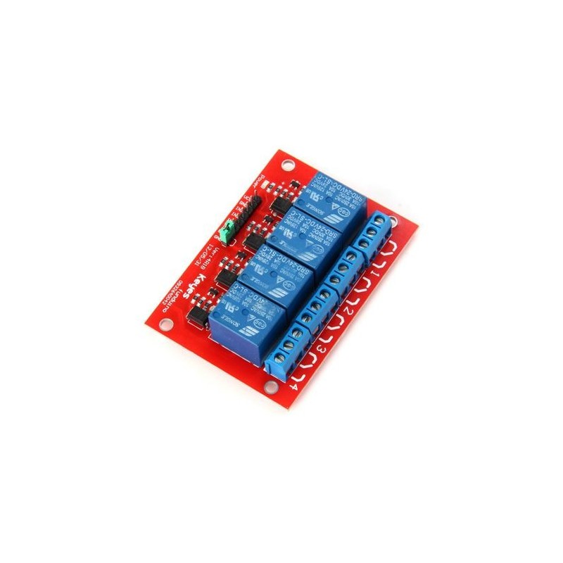 4-CH Relay 24V Coil Interface MODULE- MD0278 - GeeWiz