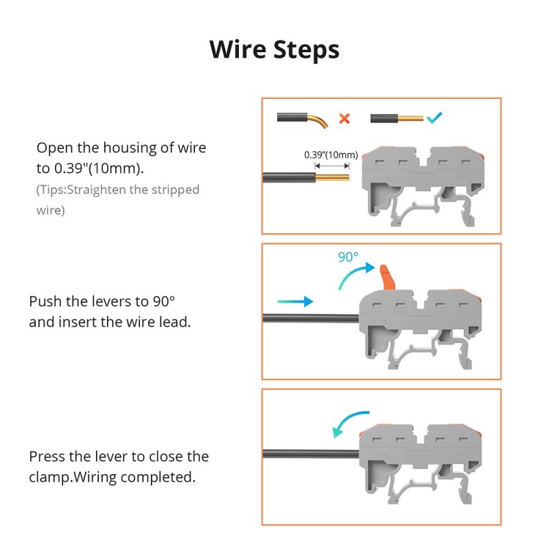 SONOFF 211 (Din Rail Wire Connectors) - GeeWiz