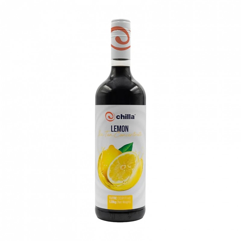 Chilla Lemon Ice Tea Concentrate - 1 Litre - GeeWiz
