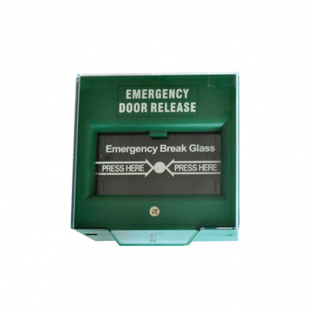 Emergency Break-Glass Call Point - Green (FR02) - GeeWiz