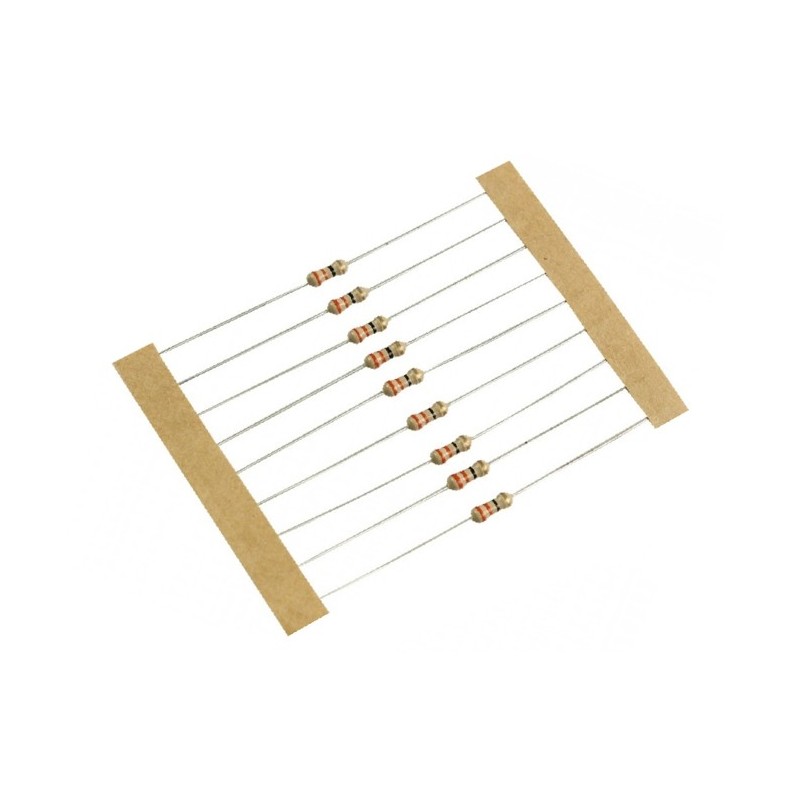 Resistor 1/4W Round C/F 5% 100E CF25-100E - GeeWiz