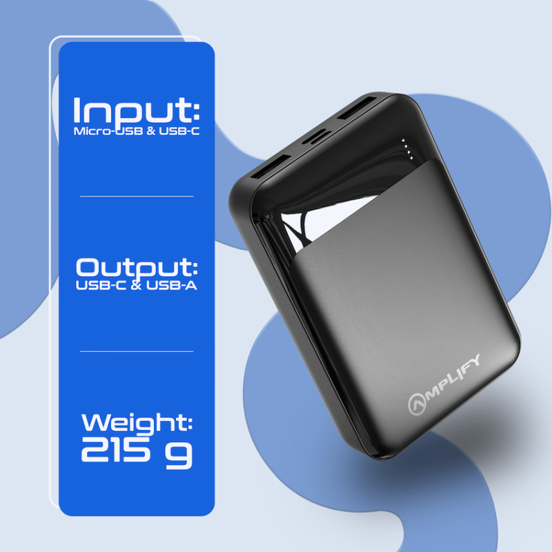 Amplify On The Fly 10-000mAh Power Bank - GeeWiz