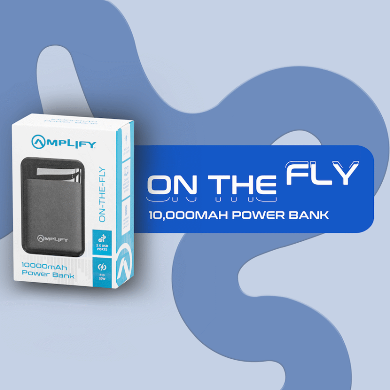 Amplify On The Fly 10-000mAh Power Bank - GeeWiz