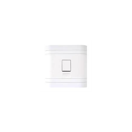 Lesco 2 Pole Flush Isolator Switch with Square Flush Cover and Hidden ...