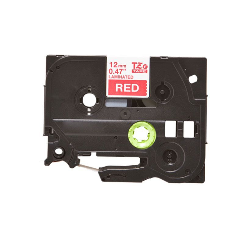Compatible Brother Tze 435 Labelling Tape Cassette 12mm White On Red