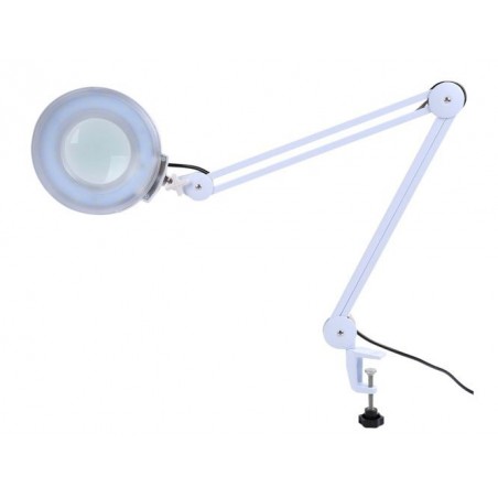 Clamp Magnifier LED Light 230VAC X3 Magnification 8606AL-EU-3D - GeeWiz