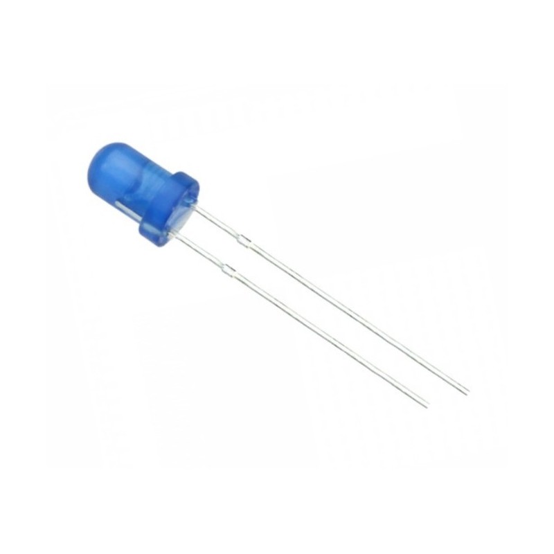 LED 3MM ROUND BLUE 460nm 700mcd 30-D 200627 - GeeWiz