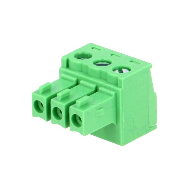 SOCKET STRAIGHT IN-LINE 03-WAY P 3.81 15EDGK-3.81-03P-14-00A(H) - GeeWiz