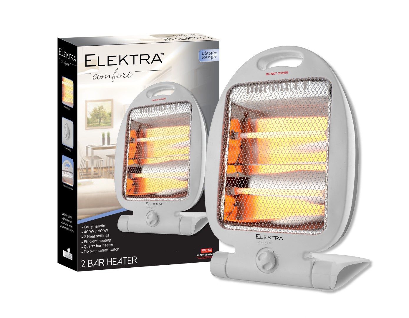 Other Home & Living - Elektra 2 Bar Heater - Elektra was sold for R172 ...