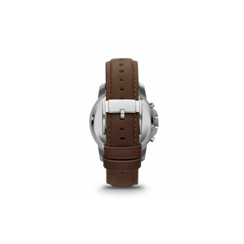 Fossil Men's Grant Chronograph Black Quartz Stainless Steel and Leather ...