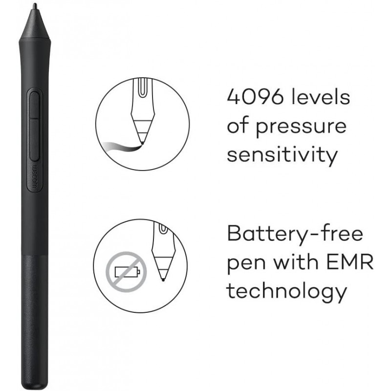 Wacom CTL4100 Intuos Graphics Drawing Tablet - GeeWiz