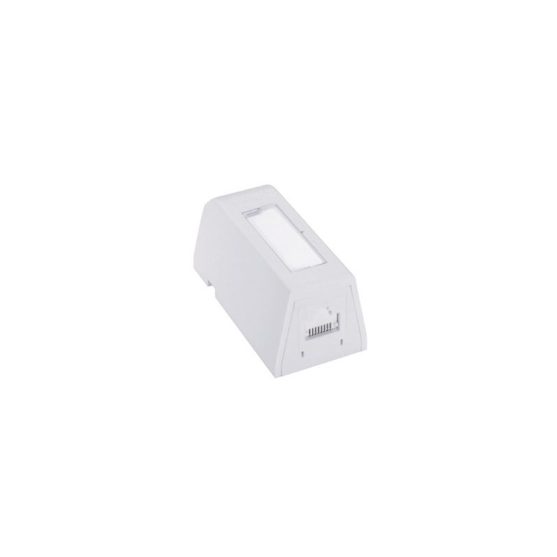 PowerCat Synergy/ CAT6 UTP Surface Mount Box - White - GeeWiz