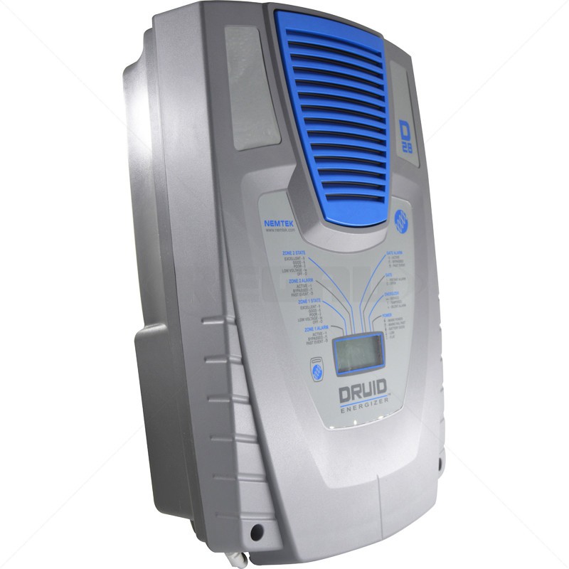 Nemtek Energizer - DRUID 28 LCD 8 Joule 2 Zone - GeeWiz