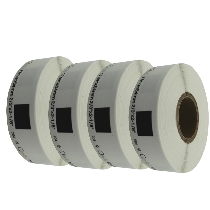 Generic Brother DK11204 Standard Address Labels 17mm × 54mm (4 Pack ...