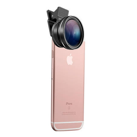 Clip on Zoom Lens 10x Wide Angle and Macro Cellphone and Tablets Camera ...