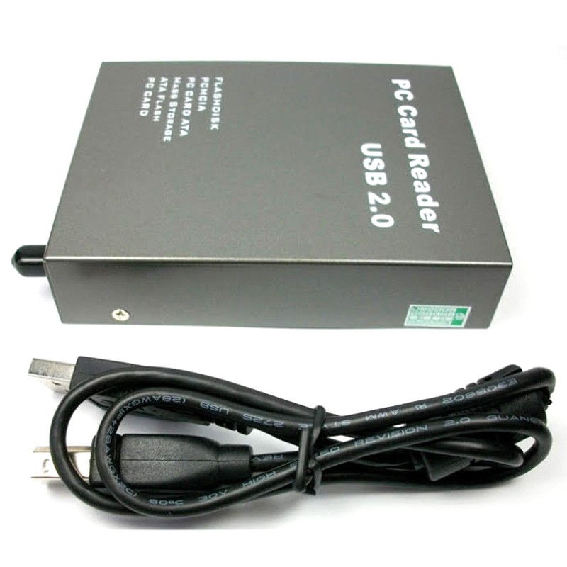 Pc Card Reader USB 2.0 to PC ATA Flash Card PCMCIA For Disk Memory Card ...