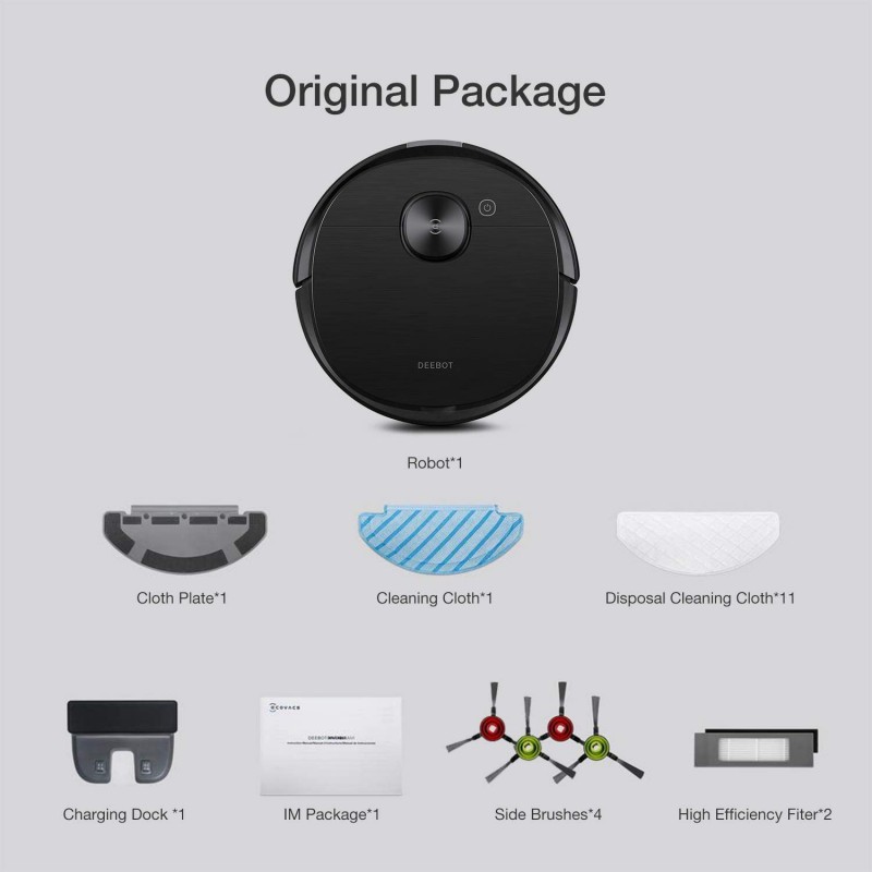 Ecovacs Deebot T8 AIVI Robot Vacuum - GeeWiz