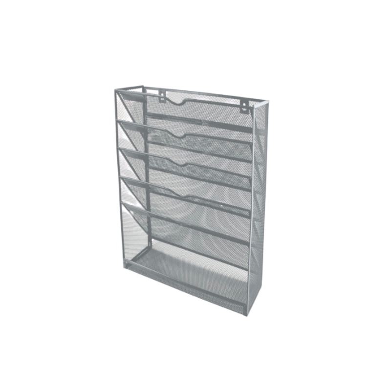 SDS M740 Wire Mesh Wall File Organizer Document Storage Compartments ...