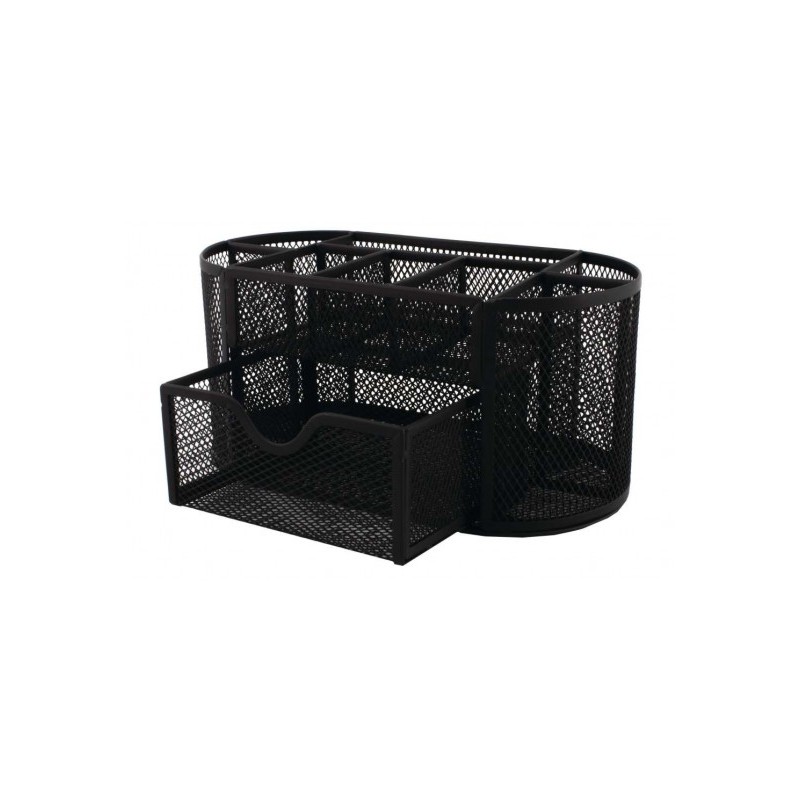 SDS M820 Wire Mesh Clip and Pin Holder With Drawer Organizer - Black ...