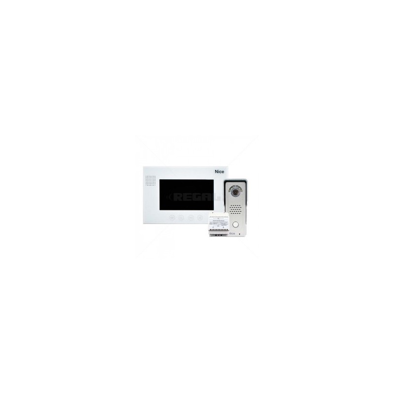 ET Nice 7" Colour Video Intercom Kit incl Die Cast Aluminium Gate ...