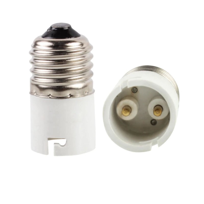 E27 Male to B22 Female Converter Adapter - GeeWiz