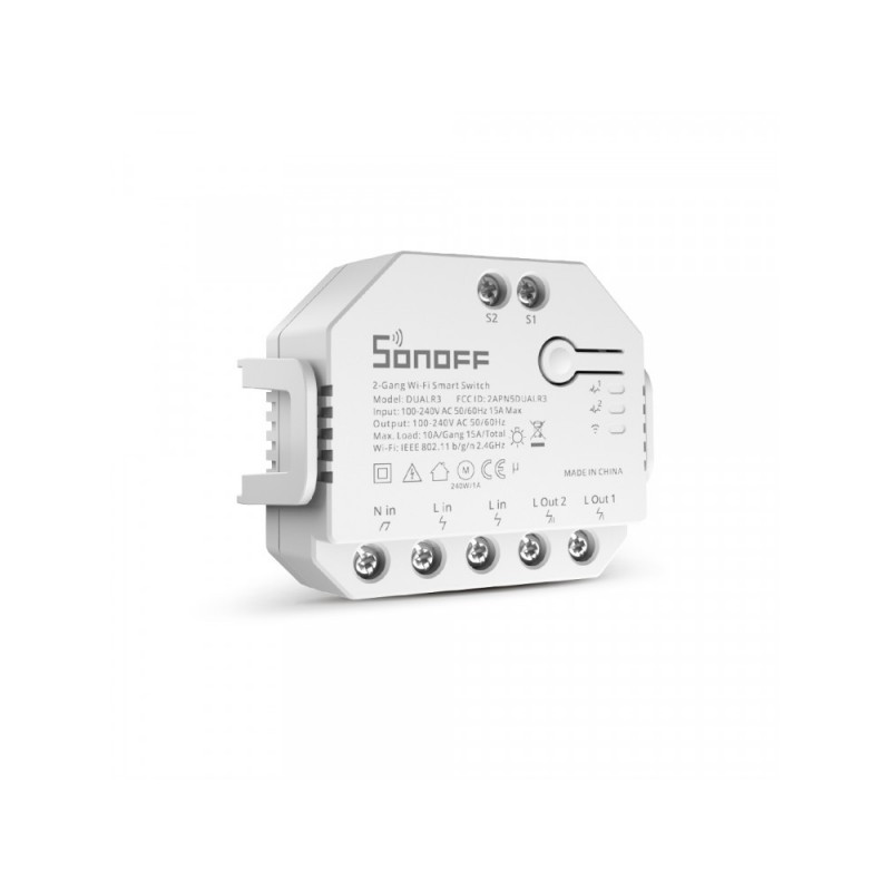 Sonoff Dual R3 WiFi Smart Switch - GeeWiz Sonoff Dual R3 WiFi Smart Switch - GeeWiz