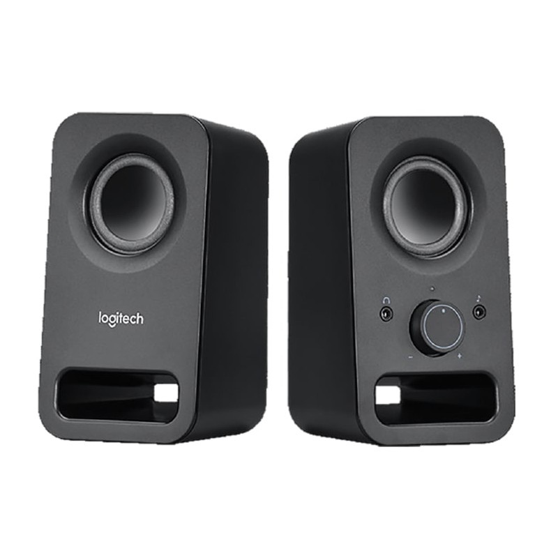 Logitech Z150 Multimedia Stereo Speakers 3.5mm Audio Input Integrated ...