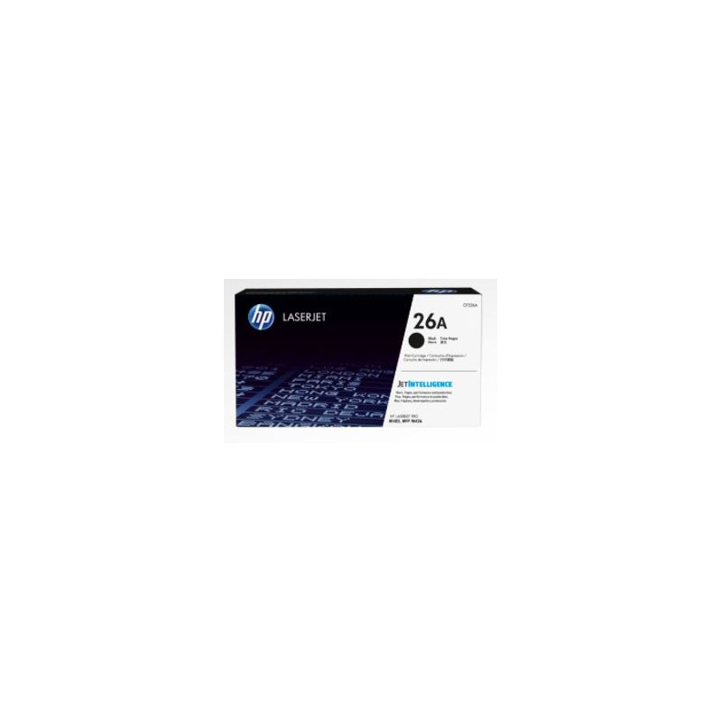 HP CF226A 26A Black Original LaserJet Toner Cartridge - GeeWiz