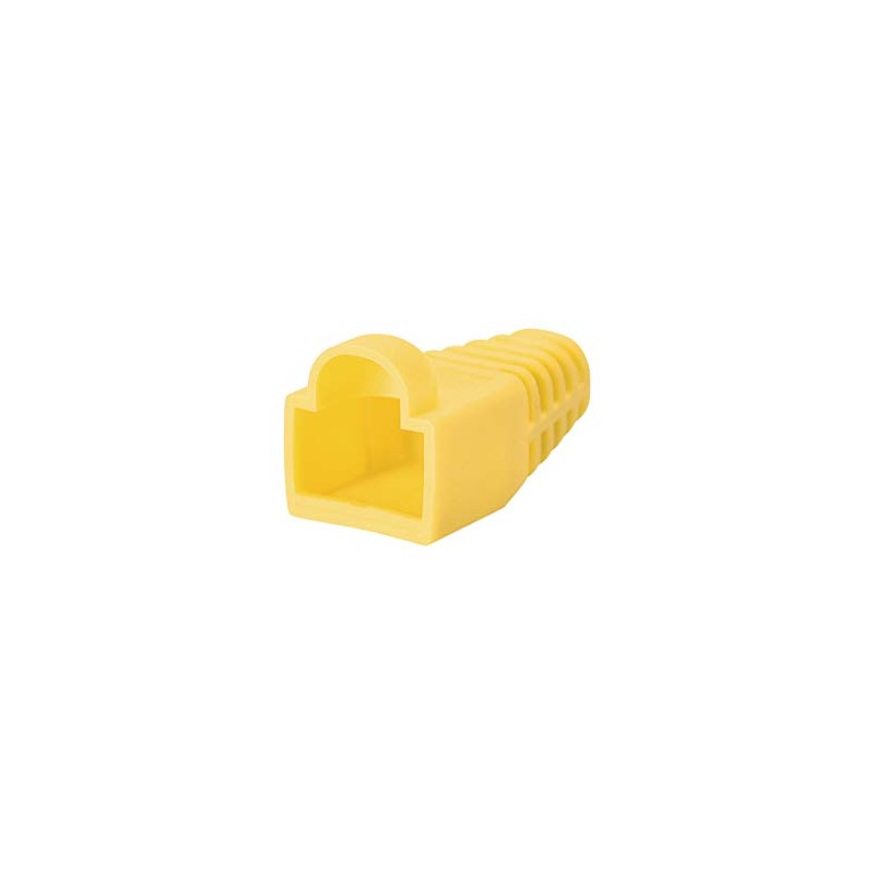 Network Rubber Boot RJ45 - yellow - GeeWiz