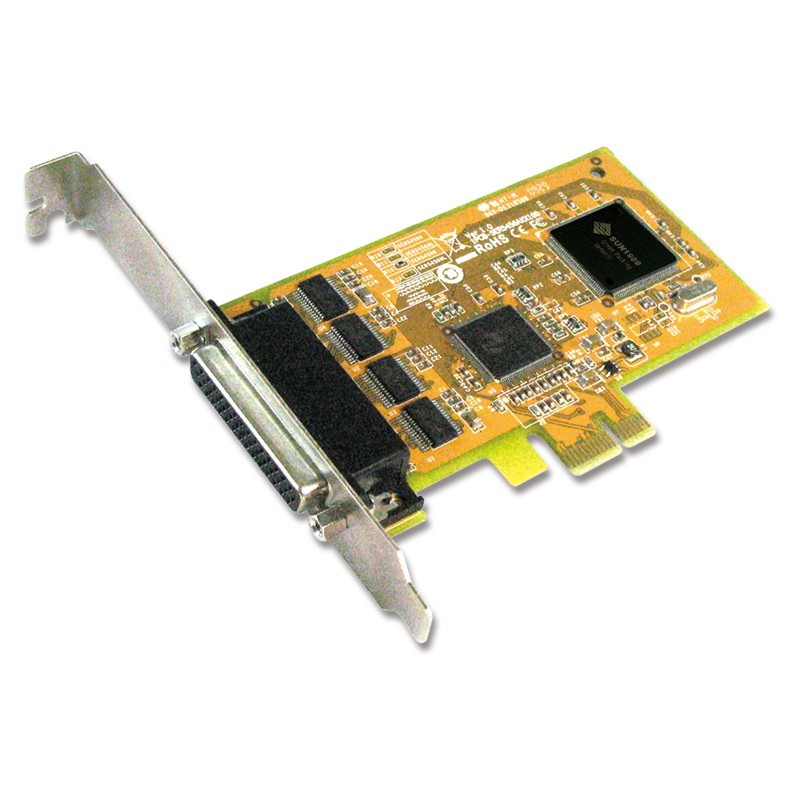 Sunix 5456A 4-port RS-232 PCI Express Serial Board - GeeWiz Sunix 5456A 4-port RS-232 PCI Express Serial Board - GeeWiz