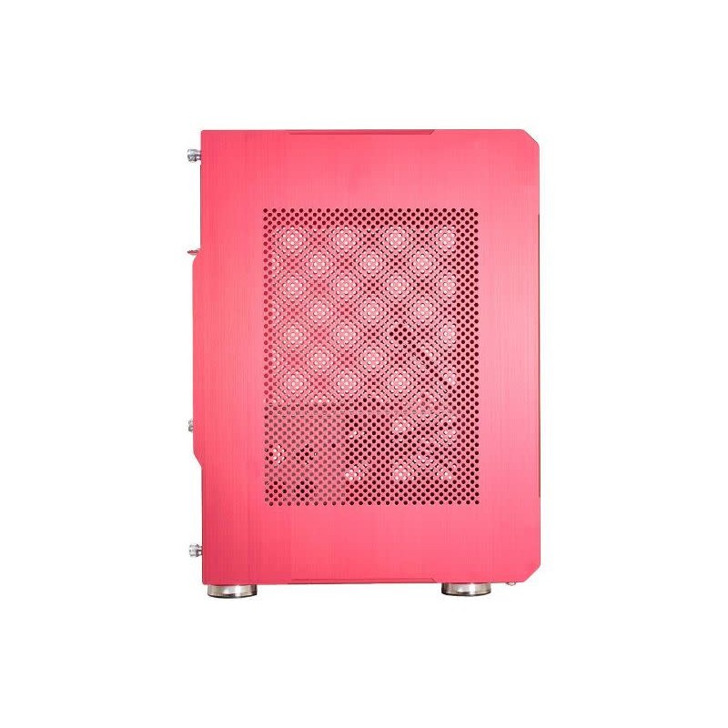 Lian Li PC-Q34KMP-R Red Aluminum Mini-ITX PC Case - GeeWiz