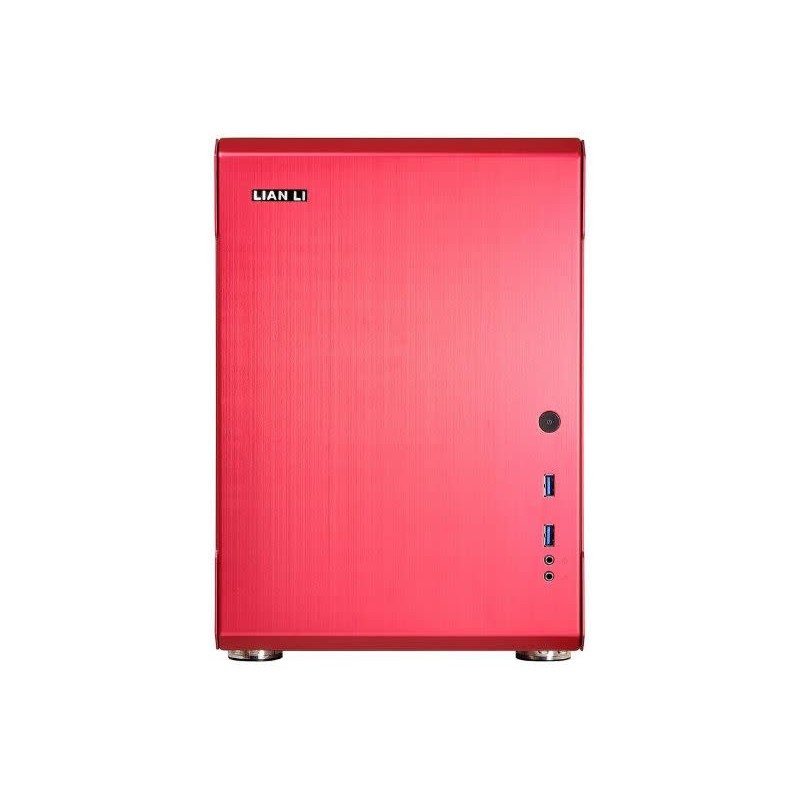 Lian Li PC-Q34KMP-R Red Aluminum Mini-ITX PC Case - GeeWiz