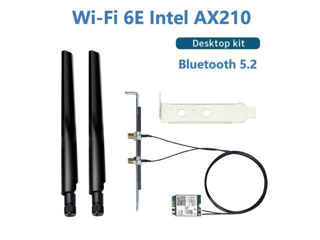 Laptop Add-on Cards - Intel Wi-Fi 6 AX210 Gig+ with Antenna Kit was ...