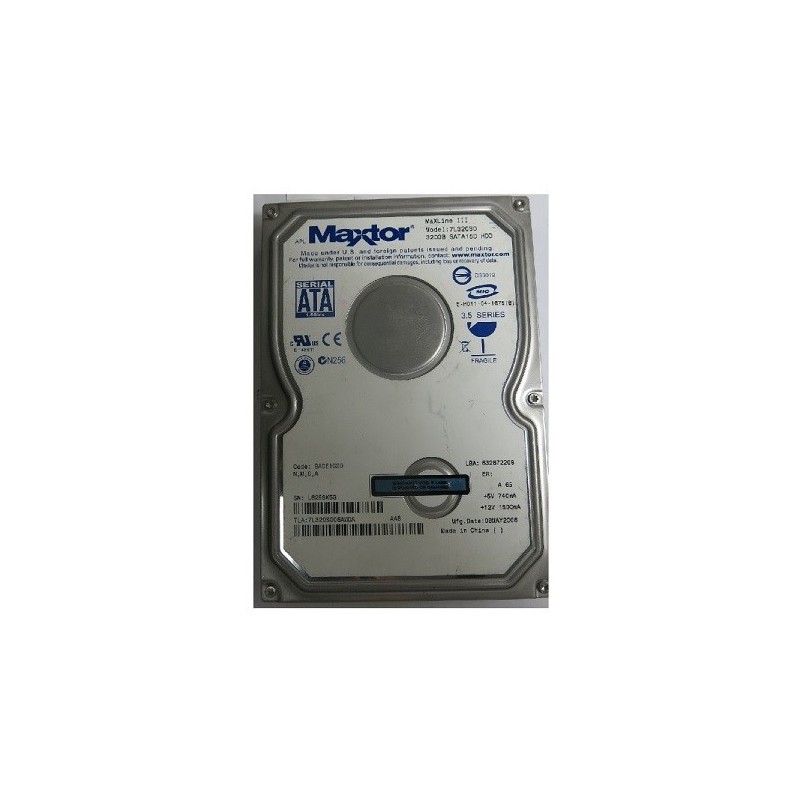 Maxtor 320GB 3 5 SATA 7200rpm 2MB Desktop Hard Drive GeeWiz