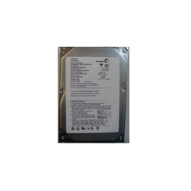 Seagate 160GB 3.5" IDE 5400rpm 2MB Desktop Hard Drive - GeeWiz