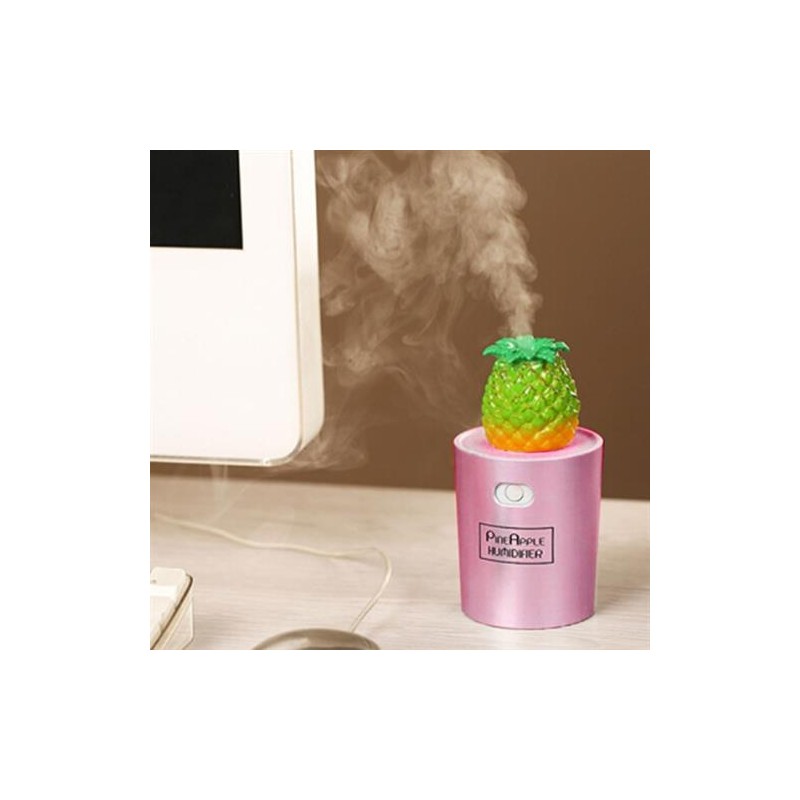 Casey Pineapple Shaped Multifunctional Portable 130ml USB Humidifier ...