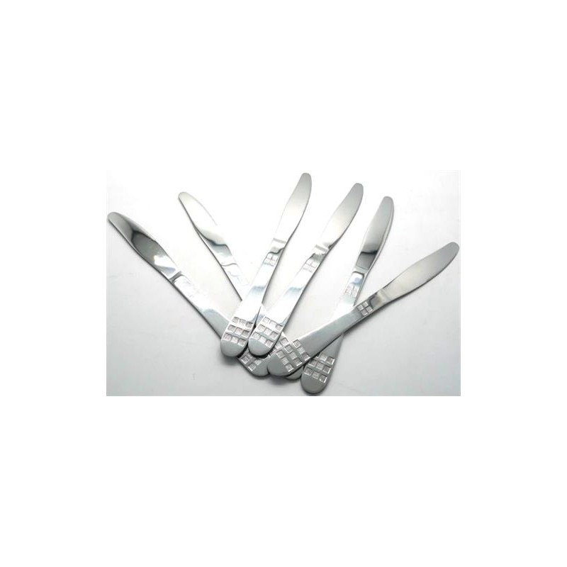Casey Catering 6 Piece Stainless Steel Dinner Knives Set Geewiz