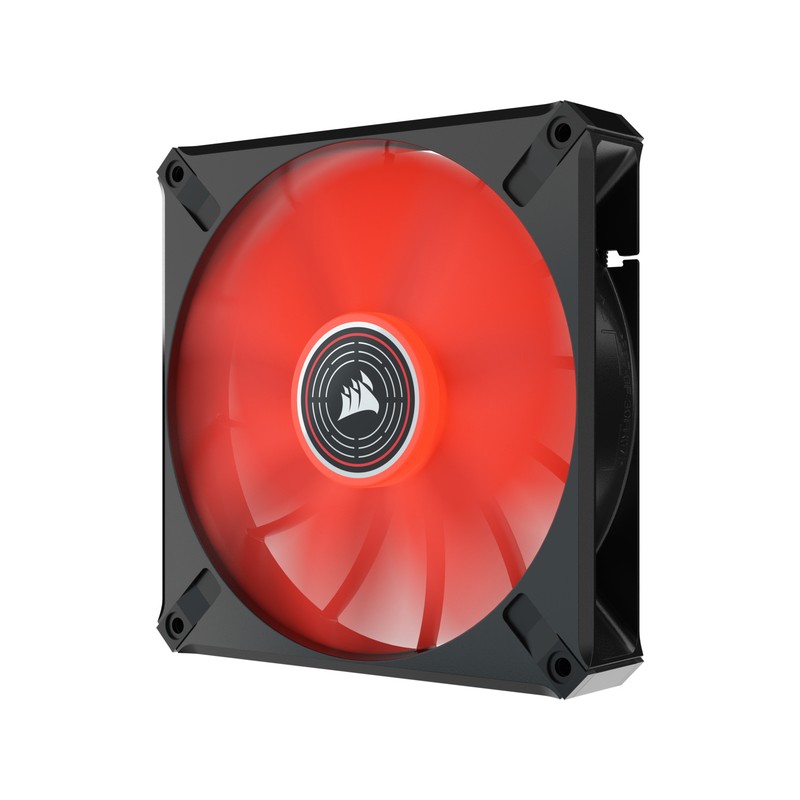 Corsair - ML140 LED Elite Red Premium 140mm PWM Magnetic Levitation Fan ...