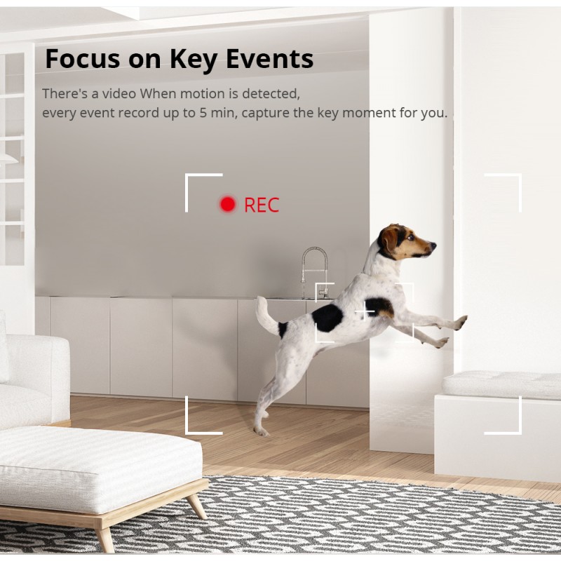 SONOFF Slim Cam - Slim Smart Home Security Camera / 1080p - GeeWiz