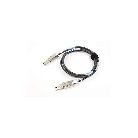EMC Amphenol Molex Mini-SAS SFF-8088 to SFF-8088 2m Cable - Black - GeeWiz