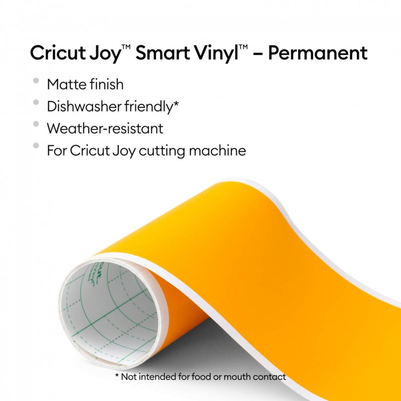 Cricut 2009837 Joy Permanent Smart Vinyl - Maize yellow - GeeWiz