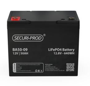 Solar Power Stations - Securiprod 12V 50AH LiFePo4 Lithium Battery was ...