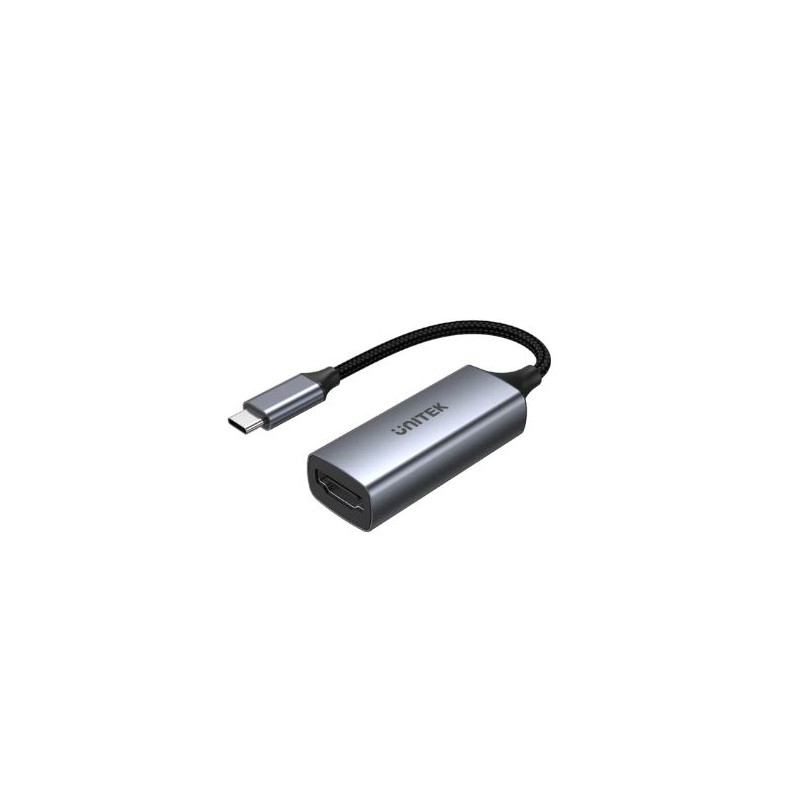 Unitek 4K 60Hz USB-C to HDMI 2.0 Adapter with Nylon-Braided Cable ...