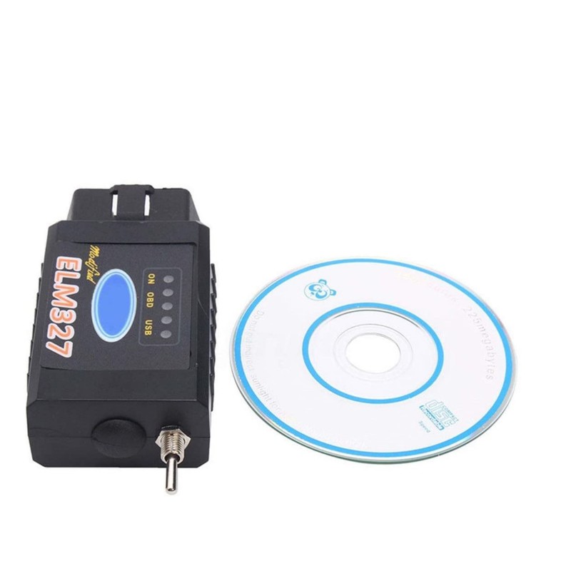 ELM327 Bluetooth OBD2 Android Reader with HS-CAN/MS-CAN- Diagnostic ...