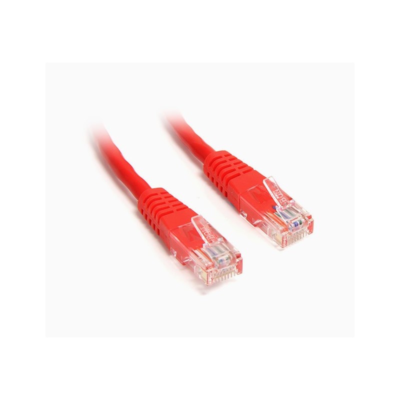 UltraLAN 1m CAT5e Flylead - Red - GeeWiz