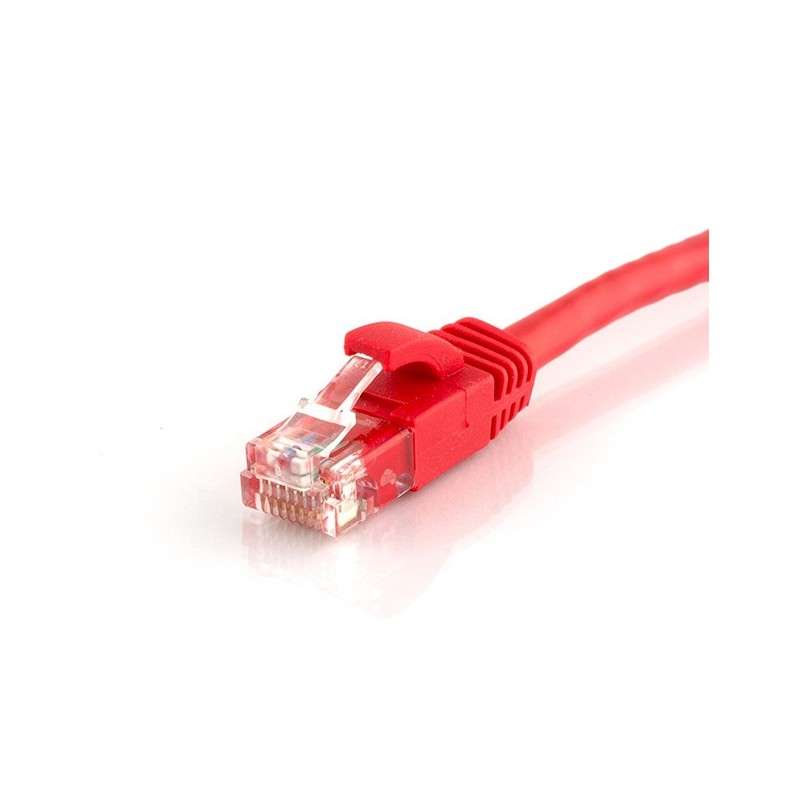 UltraLAN 50cm CAT6 Flylead - Red - GeeWiz