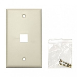 UltraLAN Single Port Faceplate (115x70mm) - GeeWiz