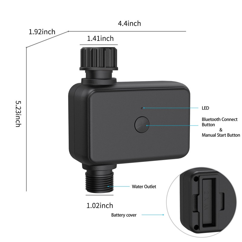Tuya Bluetooth Garden Water Timer - GeeWiz