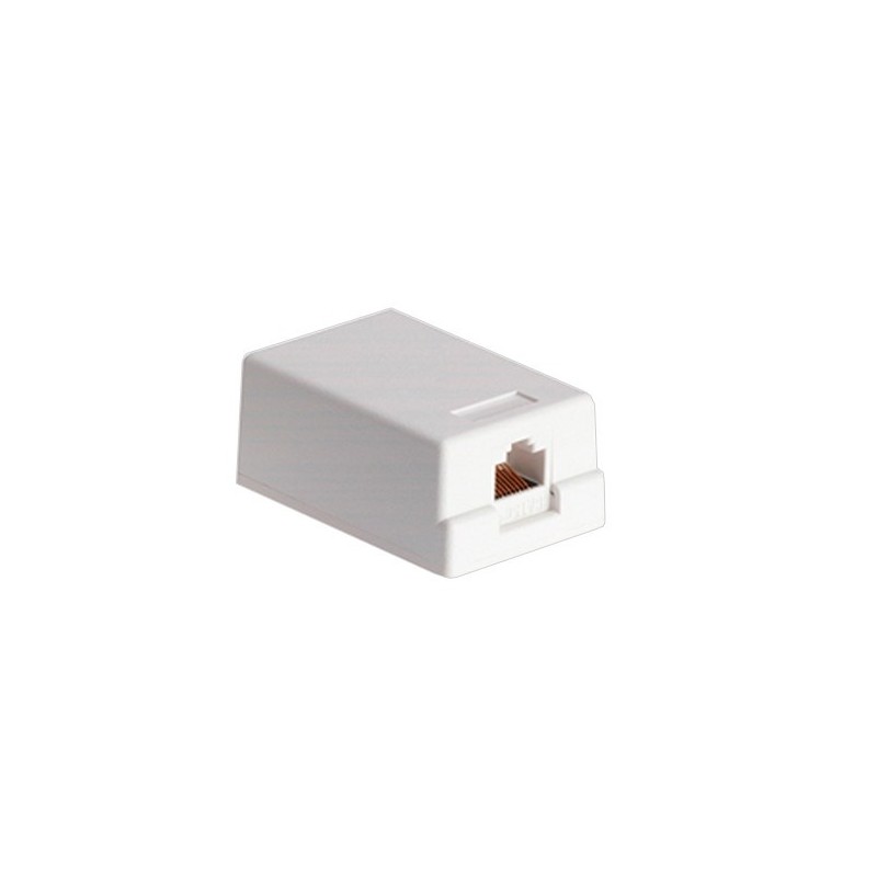 UltraLAN CAT6 Single Port Surface Mount Box - GeeWiz