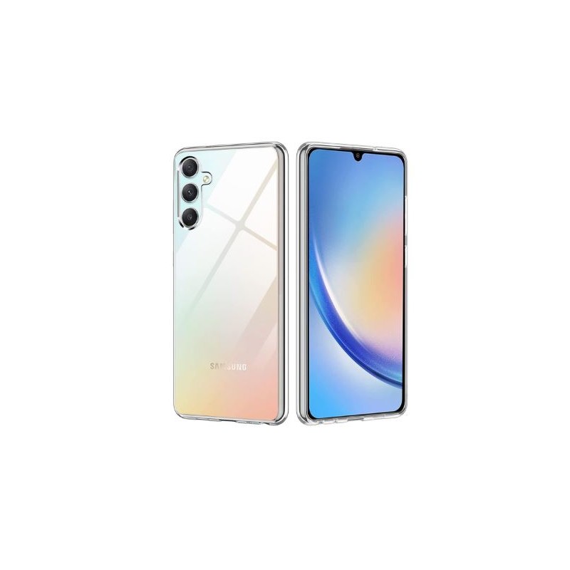 Tuff-Luv PC Hard Crystal Case for Samsung Galaxy A24 - Clear - GeeWiz